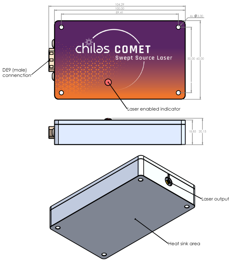 Chilas COMET: a Swept Source Laser